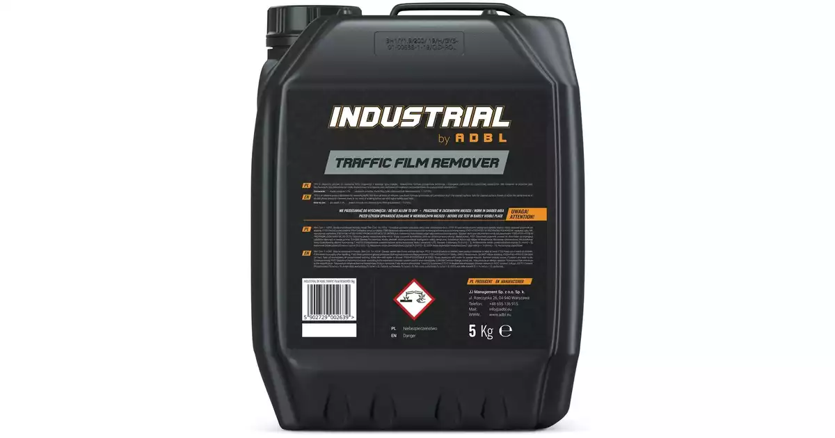 ADBL Industrial TRAFFIC FILM REMOVER - TFR do usuwania filmu drogowego 5kg - Sklep GlossFactory