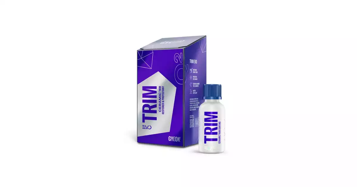 Gyeon Q2 TRIM EVO Kit – powłoka do zabezpieczenia tworzyw sztucznych ...
